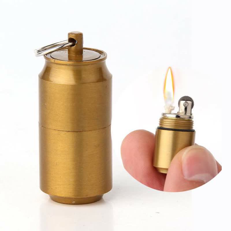 Mini Can Shape Refillable Pendant Kerosene Lighter – FloralTrip