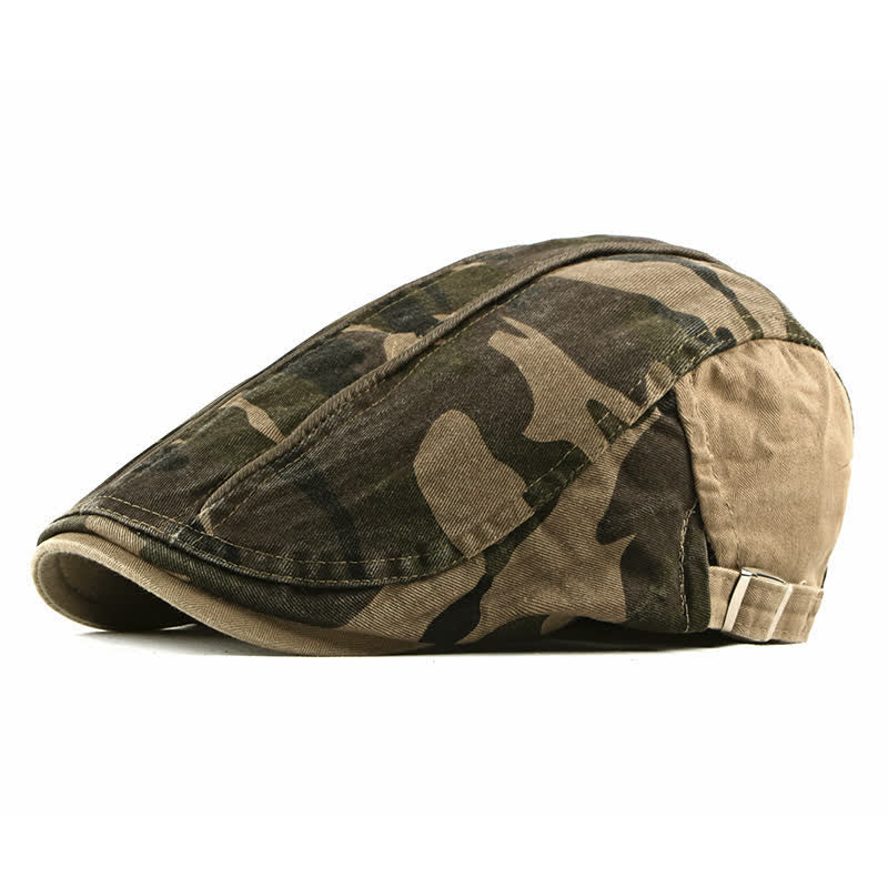 Cool Camouflage Style Cotton Beret Hat – FloralTrip