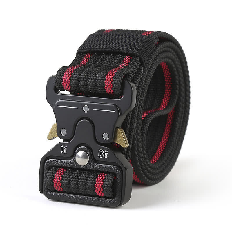Men's Heavy Duty Release Buttons Tactical Belt – FloralTrip