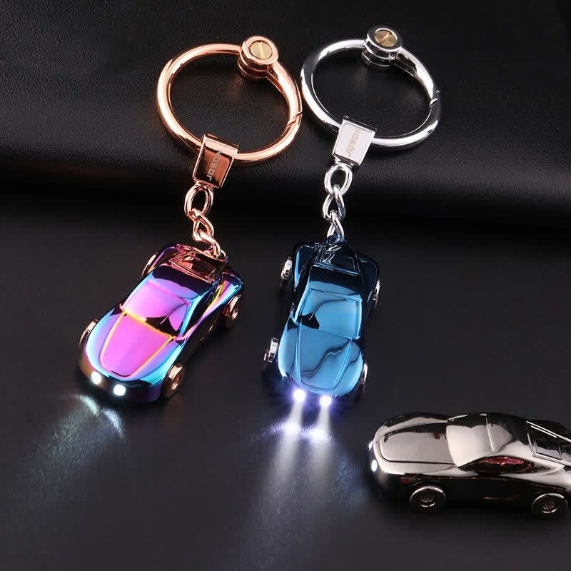 Decorative LED Light Effect Car Shape Keychain – FloralTrip