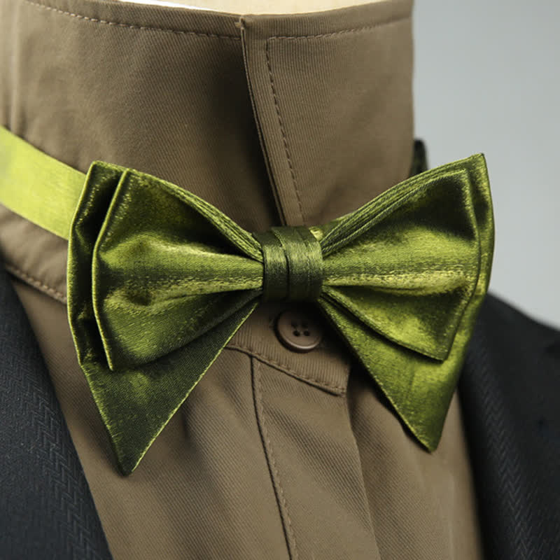 Men's Irregular Double Layer Oversized Pointed Bow Tie – FloralTrip