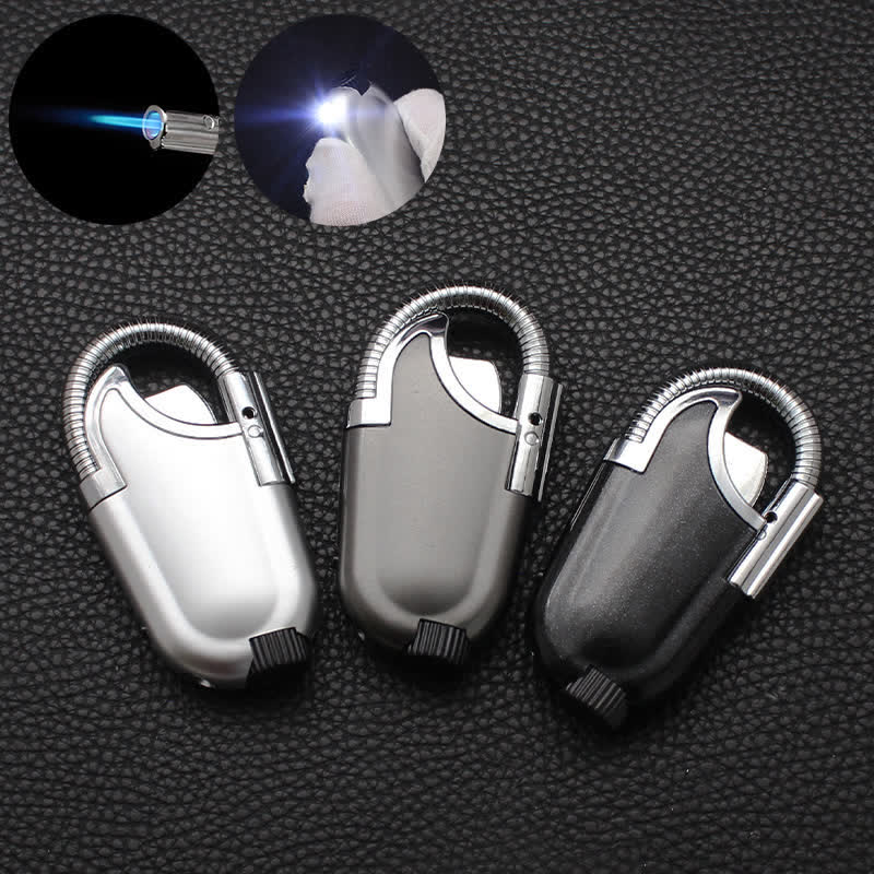 Flexible Long Ignition Pipe LED Flashlight Butane Lighter – FloralTrip