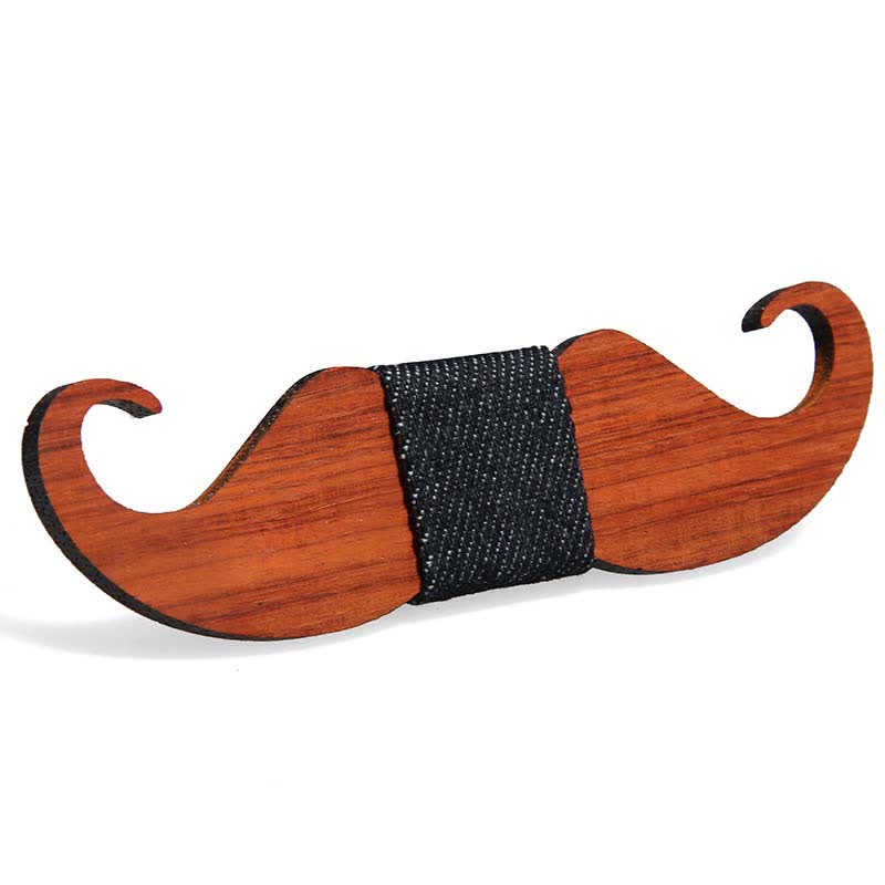Men's Creative Funny Wooden Bow Tie – FloralTrip